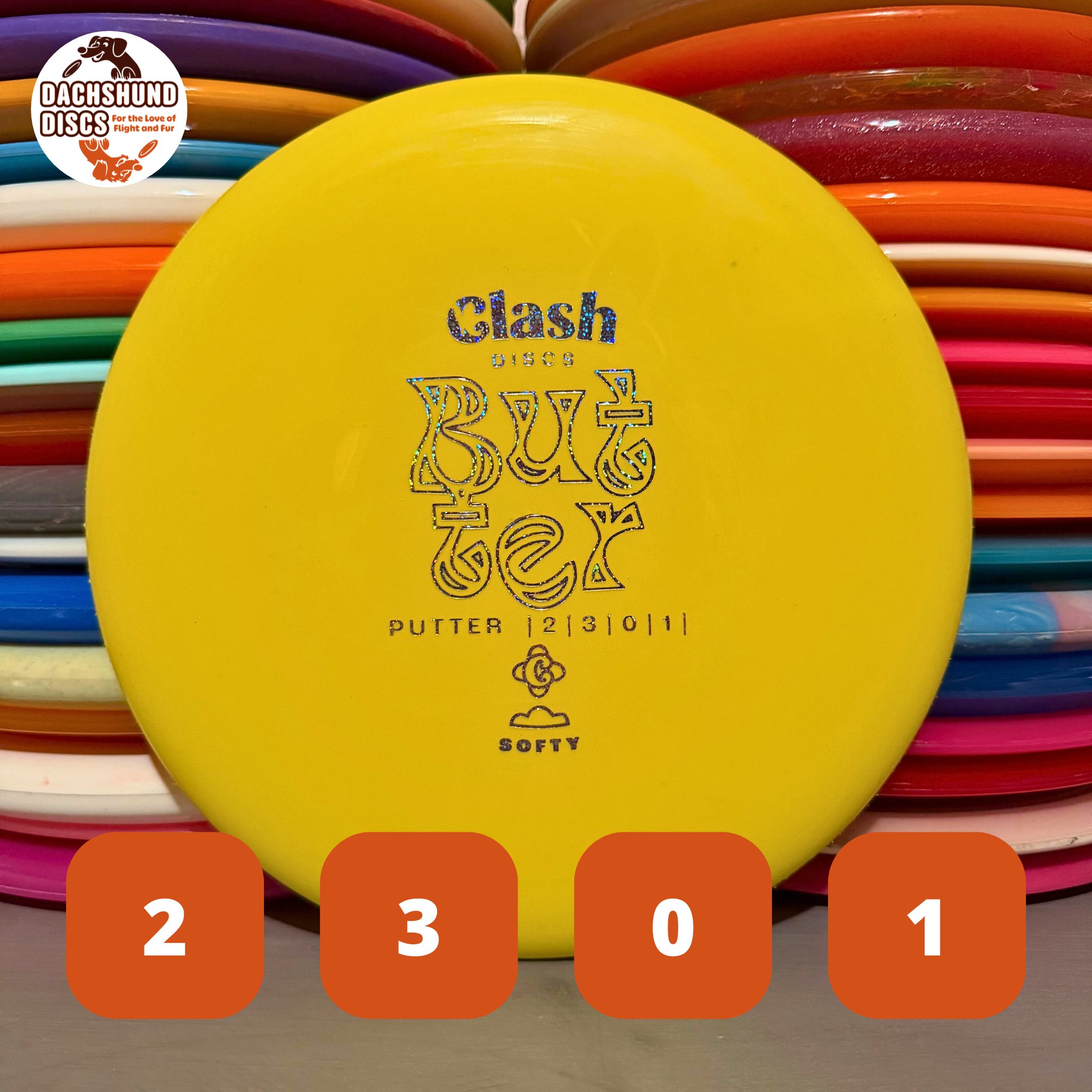 Clash Discs Softy Butter – Dachshund Discs